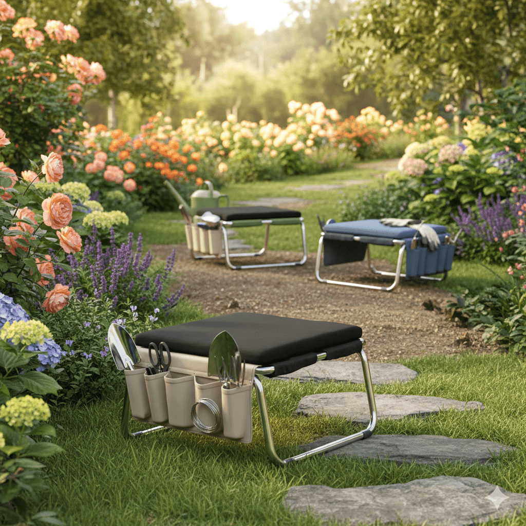 Best Garden Seat With Tool Pouches: Our 7 Top Picks