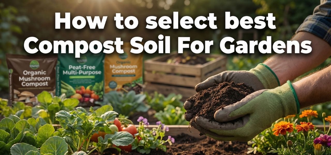 How to select best Compost Soil For Gardens